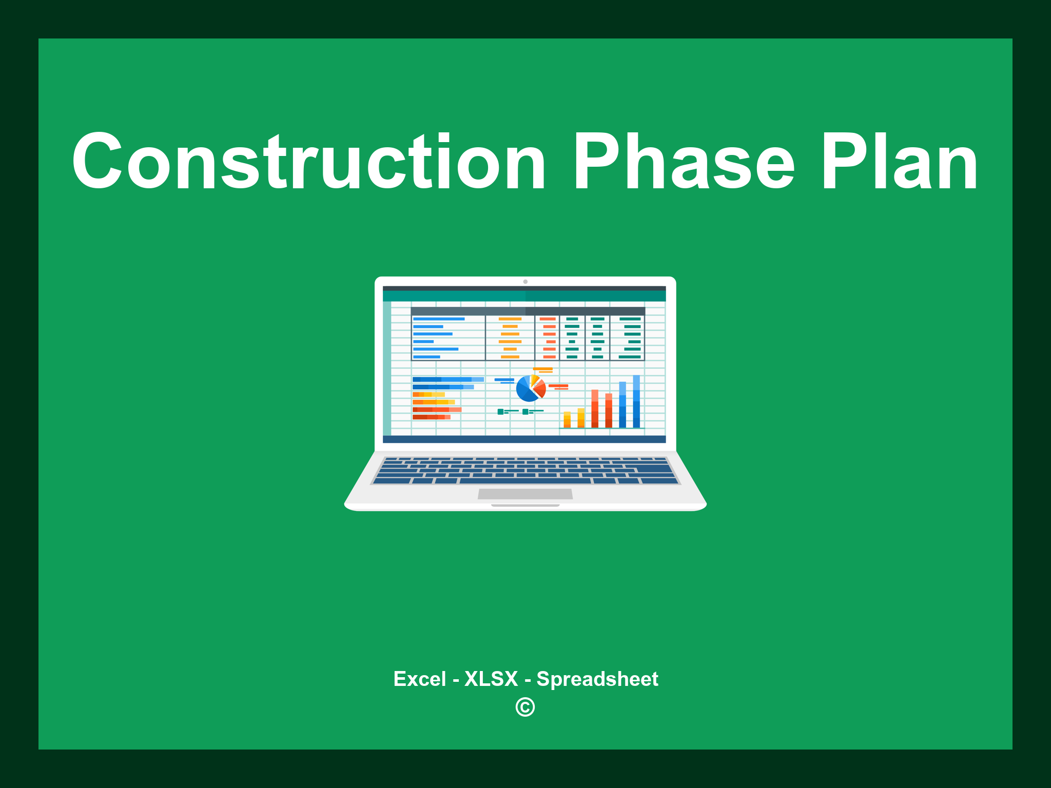 Construction Phase Plan Template Excel