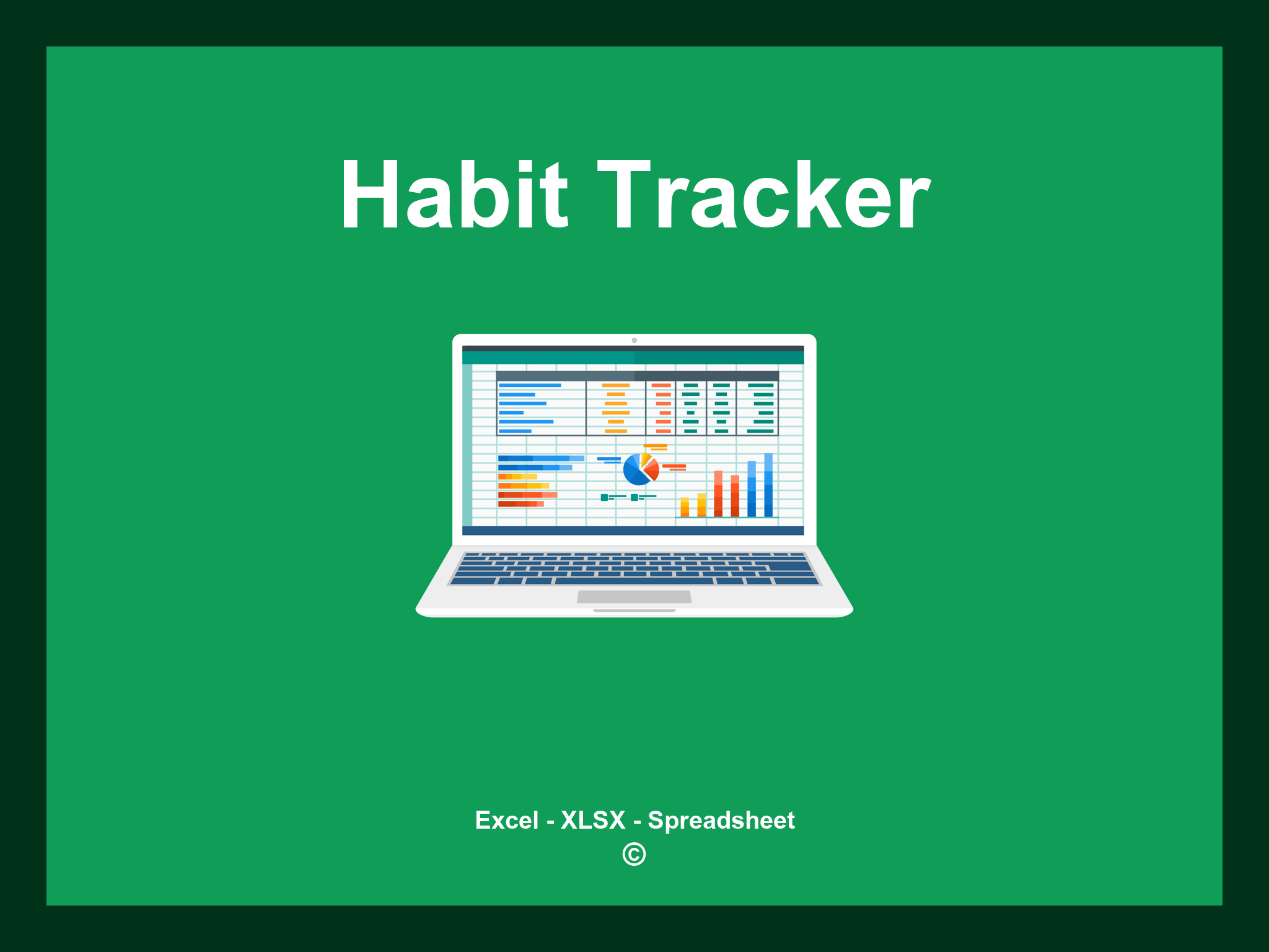 Habit Tracker Excel Template