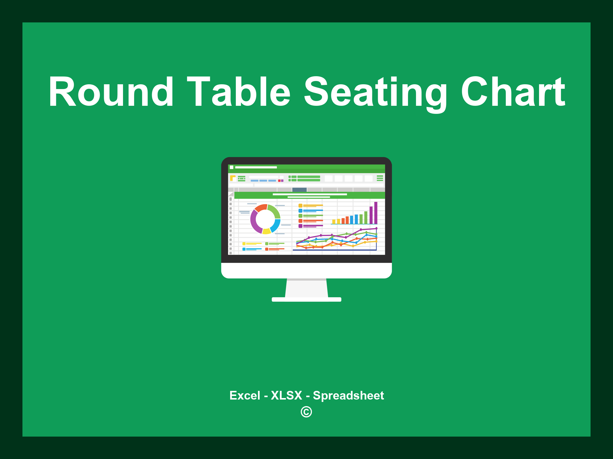 Round Table Seating Chart Template Excel
